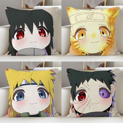 火影忍者抱枕q版周边鸣人佐助水门带土鼬宿舍床头靠枕沙发午睡枕