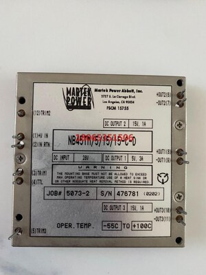 电源模块MARTEK POWER