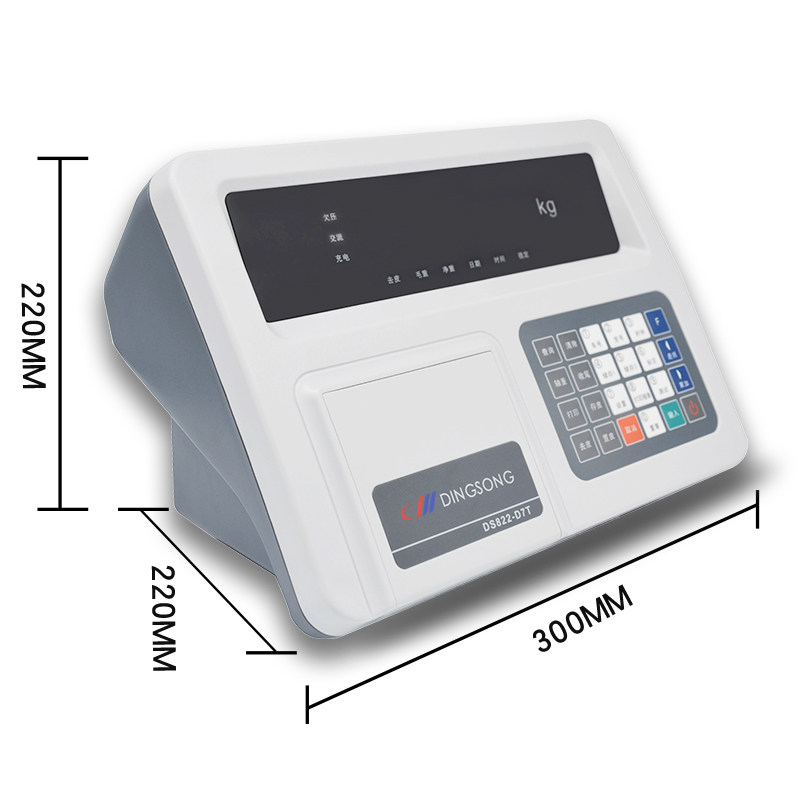顶松DS822-D7T数字仪表地磅显示器汽车衡地嗙称重电子秤磅LED大屏_虎窝淘