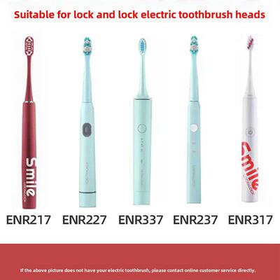 适用于Locklock电动牙刷头Enr227/237/317/217/337Locklock/Smile