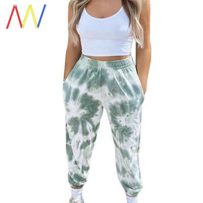 Punk Plaid Jogger Ladies Pants Trousers For Women Long
