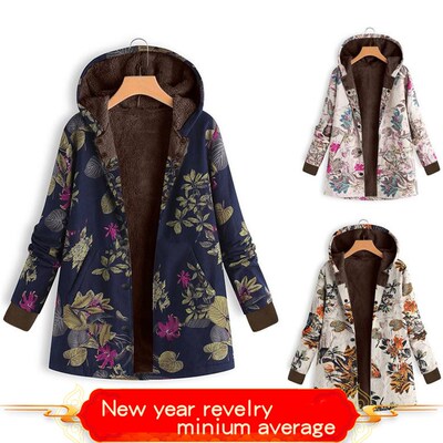 2018 winter warm coats women wool coat jackets thicken hoody