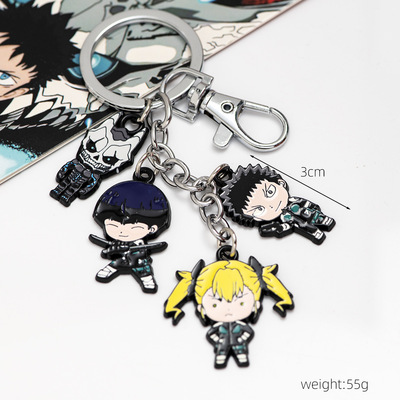 怪兽8号周边卡夫卡保科宗四郎古桥伊春模型公仔手办合金钥匙扣