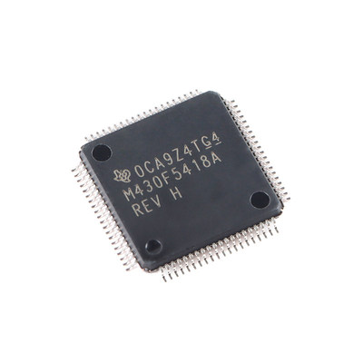 全新原装 MSP430F5418AIPNR LQFP-80 16位混合讯号微控制器-MCU