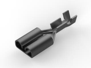 160860-2 连接器 《 CONN QC RCPT 17-20AWG 0.250    》