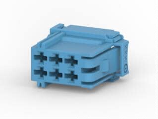 6-968970-1 连接器 《 CONN RCPT HSG 6POS 5.00MM    》