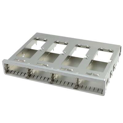 2007667-1 连接器 《 CONN QSFP+ CAGE 1X4 PRESSFIT R/A    》