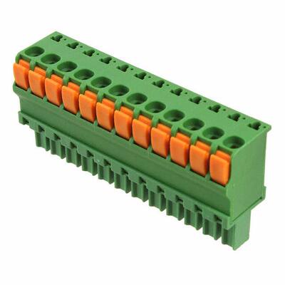1-1986722-2 连接器 《 TERM BLOCK PLUG 12POS STR 3.81MM    》