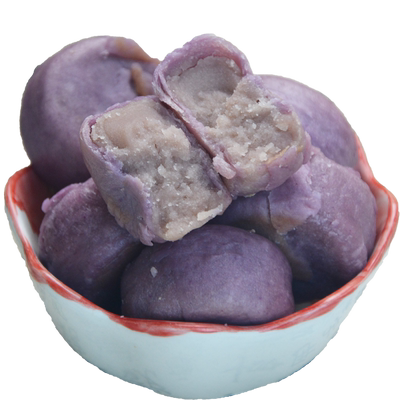 带皮颗粒感绿豆饼不加蔗糖芋泥饼