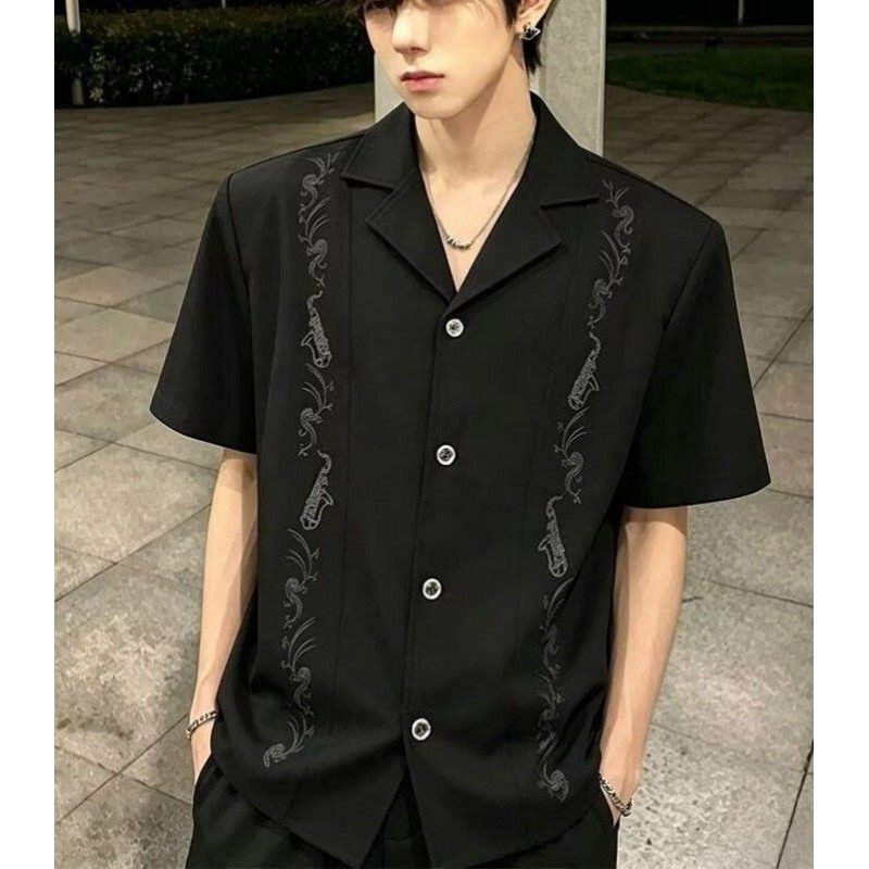 美发理发店助理师西装领衬衫时尚ktv餐饮酒吧夜店工装logo定制服