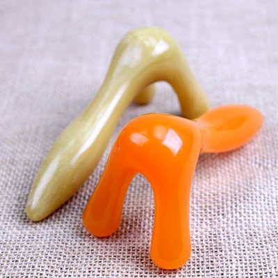 点按鼻塞经络刮鼻子刮迎香穴K鼻部鼻梁器点穴棒疏通鼻部按摩器