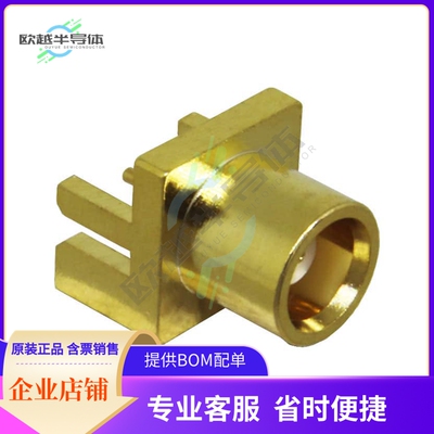 CONMCX003.031【CONN MCX RCPT STR 50OHM EDGE MNT】