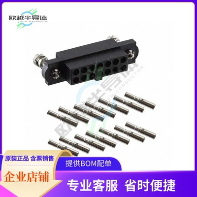 M80-4C11442FC【CONN RCPT 14POS CRIMP 24-28AWG】