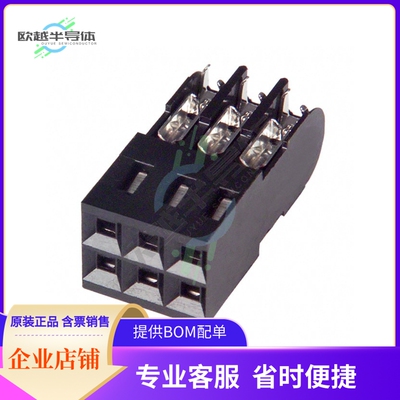 102393-1【CONN RCPT 6POS IDC 26-30AWG GOLD】