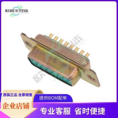 DAM15S032N【CONN D-SUB RCPT 15POS SLDR CUP】