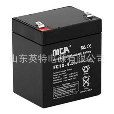 现货销售MCA蓄电池FC12-4.5 MCA蓄电池12v4.5ah 储能蓄电池