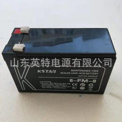 科士达蓄电池12V9AH （KSTAR）科士达6-FM-9铅酸免维护现货