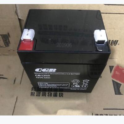 CGB蓄电池CB1250 阀控式 12V5AH 电梯 消防 门禁 UPS 电源