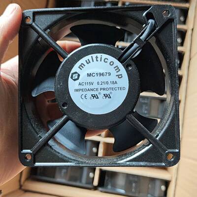 可议价MULTICOMP MC19679 115V AC工业换气扇