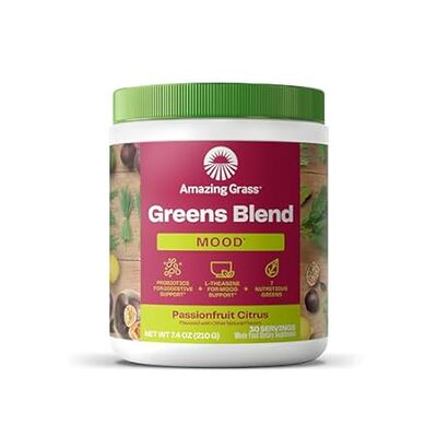 Amazing Grass Greens Blend Mood: Super Greens Powder Smoo