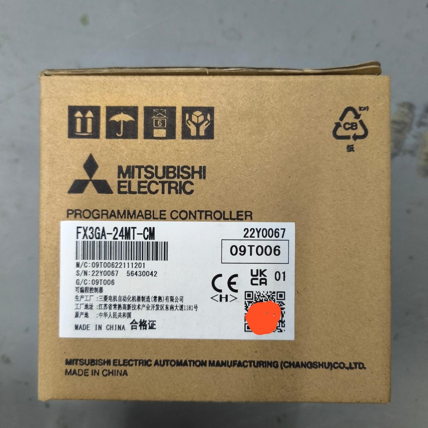 PLC FX3GA-24MT-CM 工程剩余 实