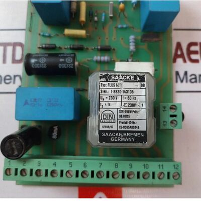 Saacke Flus 03火焰传感器和探测器传感器PCB