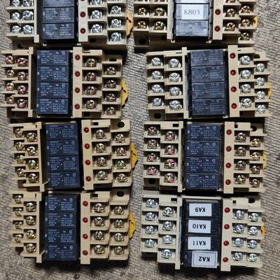 龙G6B-1114P继电器组24VDC  4位继电器模组