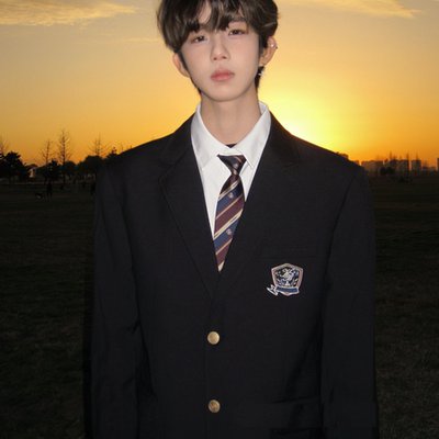 【刺篇】星辰dk制服正版校供学院风男西服外套休闲西装衬衫套装