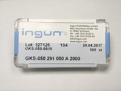INGUN探针GKS-050 291 050A2000国产英钢测试针50MIL尖针ICT治具