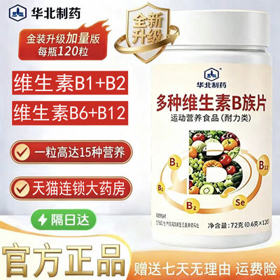 华北制药维生素B族片正品