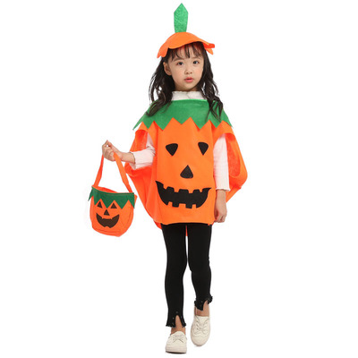 Halloween adult and children's fruit pumpkin costume hat