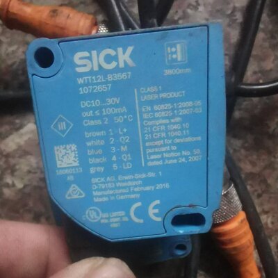议价的sick西克WTT12L-B3567 多任务激光传感器可维修