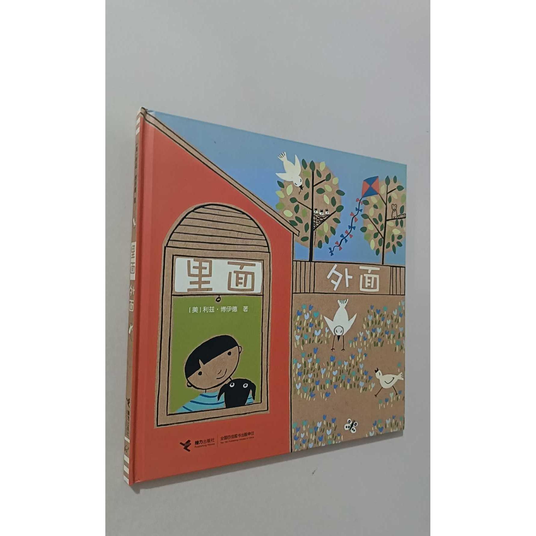 【正版旧书 7-9成新】里面外面【美】利兹·博伊德接力出版社2017-01-01漫画类原版书