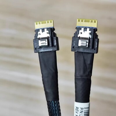 SFF-8654slimsasx4数据线