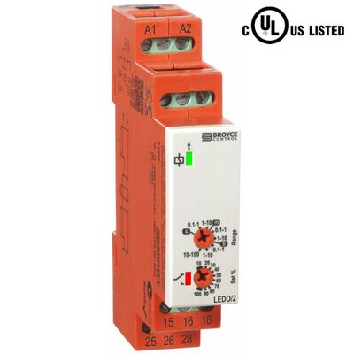 Broyce Control时间继电器LEDO/2 12-230V AC/DC原装正品B1DO停产