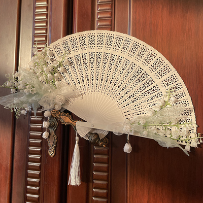 六芒星洛丽塔铃兰扇子铃兰包