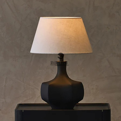 复刻美式台灯 Barril工业黑色简约哑光风灯书房卧室 样板房别墅灯