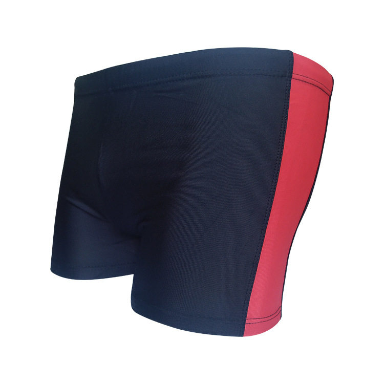 Buy Men's swimming pants flat angle strap drawstring stitching swimming ...