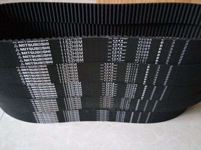 同步皮带H8M856 H8M880 H8M896 H8M912圆弧齿同步带