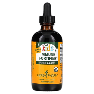 香港直邮Herb Pharm,儿童强身精华，不含酒精，4 fl oz (120 ml)