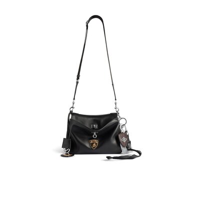 BALENCIAGA 男士斜挎包 8275832AB0H1000 AW2025 黑色