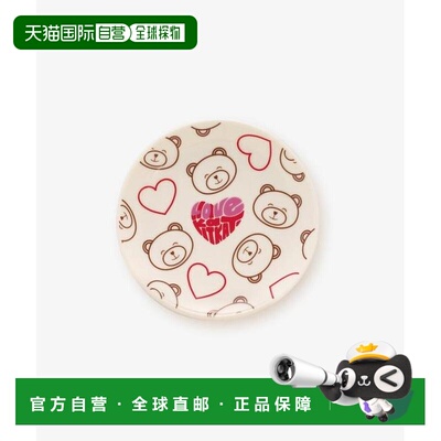 日本直邮Afternoon Tea KITKAT 心形小熊图案 蛋糕盘