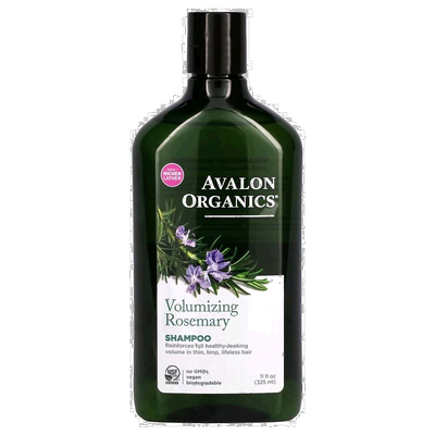 香港直邮avalon organics洗发水丰盈蓬松改善毛躁325ml正品