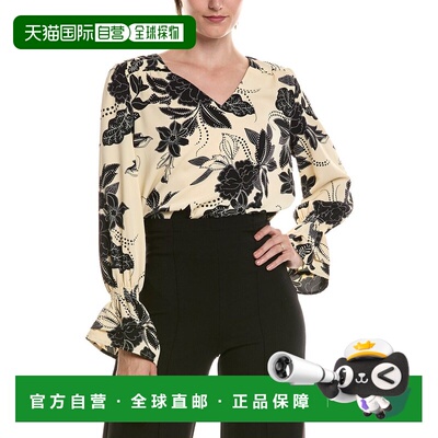 自营Nicole Miller上衣-白色 美国奥莱直发