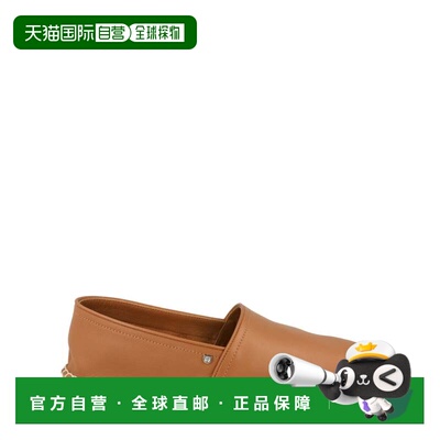 自营salvatore ferragamoLamar Leather Espadrilles - beige bro