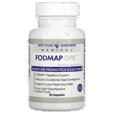 香港直发Arthur Andrew Medical膳食补充胶囊减少气胀高纤维60粒