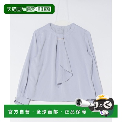 日本直邮tocco closet 女装 雪纺女式衬衫 半透明设计 285202063