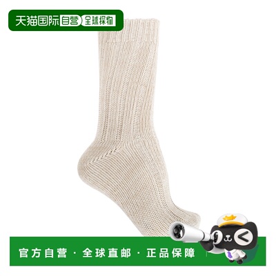香港直邮BIRKENSTOCK 女士袜子 10320210OFFWHITE CO 米白色