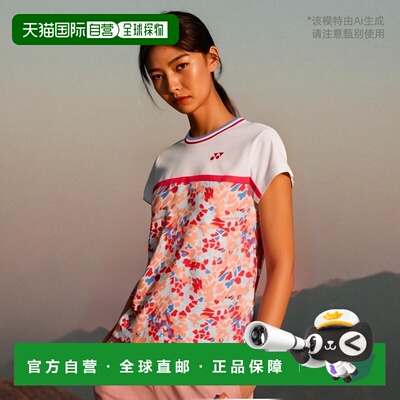 日本直邮Yonex 20734 女士运动T恤 羽毛球 网球 软式网球