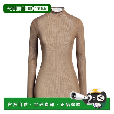 1h可退 香港直邮潮奢 Lemaire 女士 高领上衣 yellow黄色 舒适时